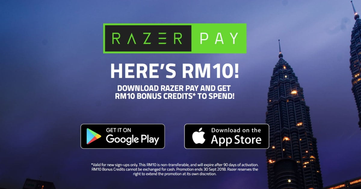 Razer Pay – Dapatkan RM10! | WANniaga